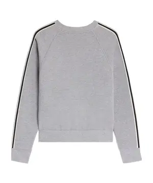 Celine Cotton Fleece Sweatshirt With Logo