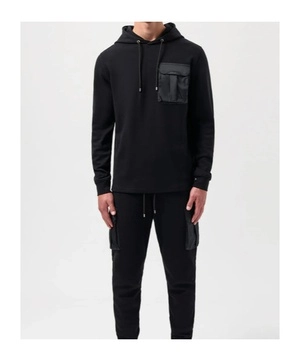 BALR. Long-sleeved Hoodie With Drawstring Hood And Logo Detail