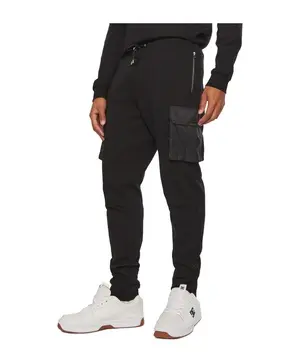 BALR. Elastic Waist Sweatpants - Black