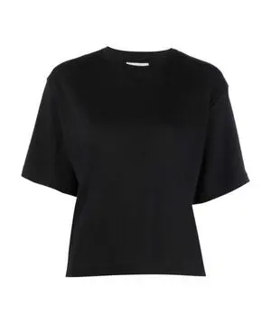 Vince Short-sleeve Cotton T-shirt - Black