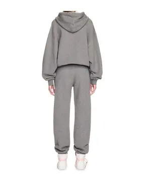 Off-White Logo Printed Mid-rise Pants