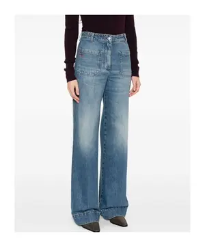 Victoria Beckham Alina Wide-leg Jeans