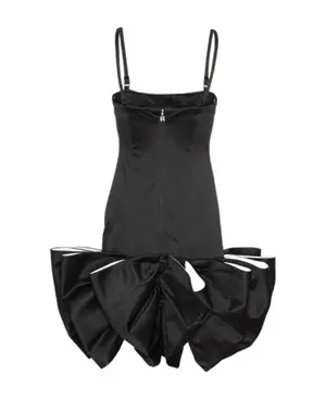 ROTATE BY BIRGER CHRISTENSEN Flared Sleeveless Mini Dress