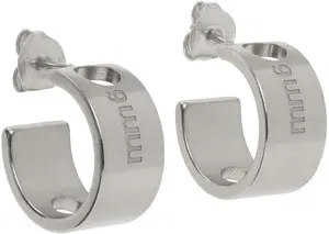 MAISON MARGIELA Small Hoop Earrings