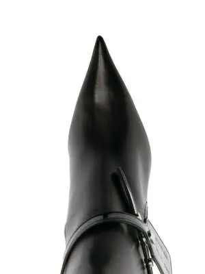 Off-White Zip Tie Stiletto Boots