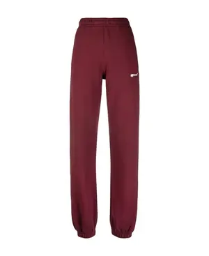 Off-White Logo Sweatpants - Red