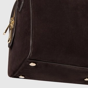 Gucci Ophidia Large Boston Bag - Dark Brown