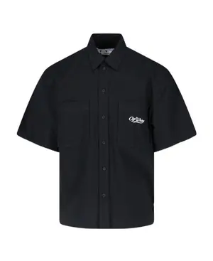Off-White Wave Off Summer Shirt - Black