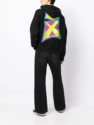 Off-White Thunder Print Skate Hoodie