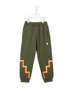 MARCELO BURLON COUNTY OF MILAN Cross-motif Track Pants