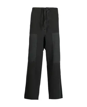 Palm Angels Drawstring-waist Trousers - Black