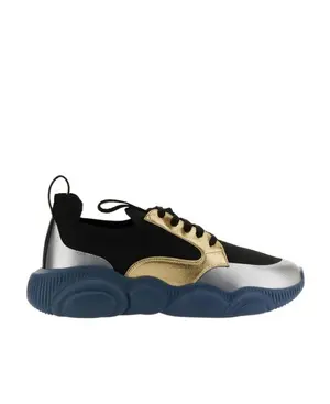 Moschino Logo Low-cut Casual Shoes - Multicolor