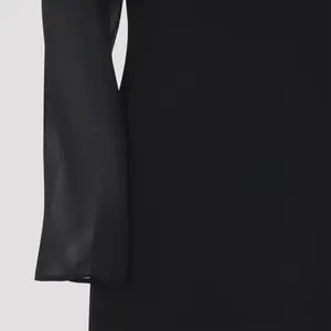 Alberta Ferretti Sheer Sleeved Cardy Long Dress