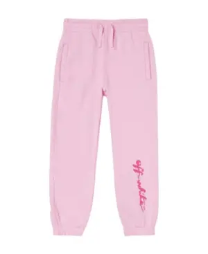 Off-White Logo Sweatpants - Pink