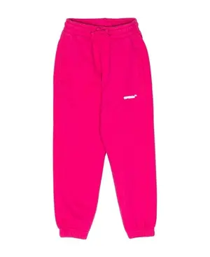Off-White Graphic-stripe Track Pants - Pink