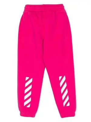 Off-White Graphic-stripe Track Pants