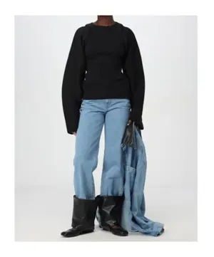 Nanushka Turn-up Detailed Straight-leg Jeans