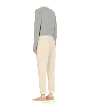 Peserico Drawstring-waist Corduroy Trousers