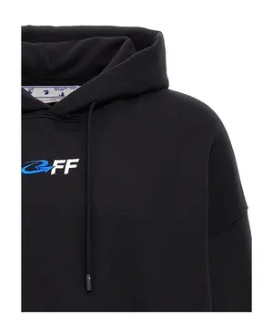 Off-White Graphic-print Cotton Hoodie