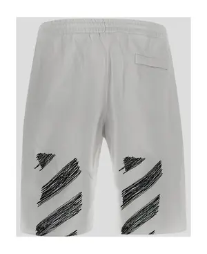 Off-White Scribble Diag Print Track Shorts