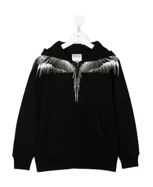 MARCELO BURLON COUNTY OF MILAN Icon Wings Zip-up Hoodie