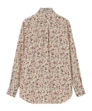 Loro Piana Thea Floral Print Shirt