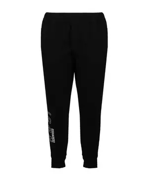 Dsquared2 Icon Logo Printed Tapered Pants - Black