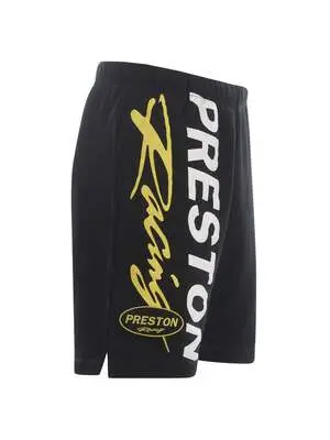 Heron Preston Logo-printed Knee-length Track Shorts