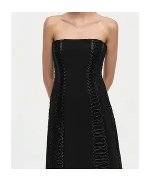 Simkhai Dennison Off-shoulder Midi Dress