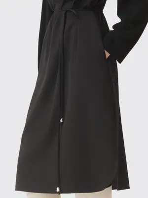 Fabiana Filippi Long-sleeved Midi Dress