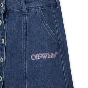 Off-White Bookish Denim Skirt