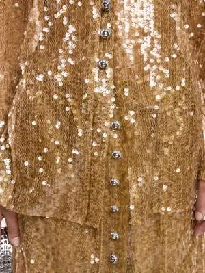 Rabanne Sequin-embroidered Shirt