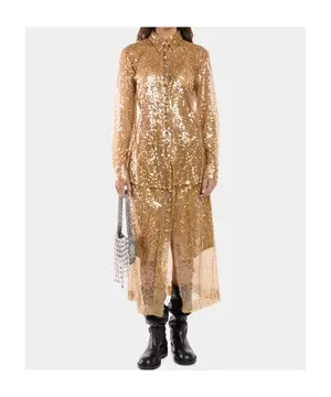 Rabanne Sequin-embroidered Shirt