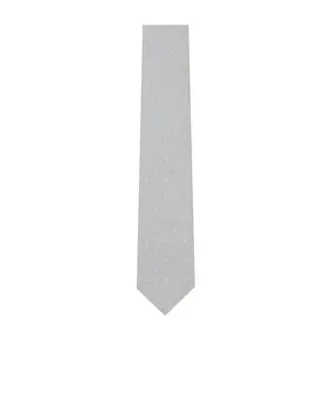Dolce & Gabbana Monogrammed Jacquard Neck Tie