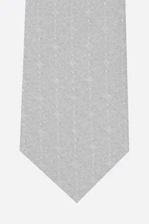 Dolce & Gabbana Monogrammed Jacquard Neck Tie