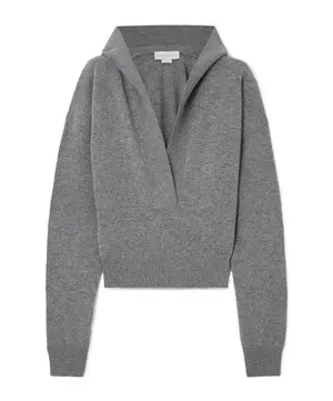 Stella McCartney Hooded Jumper - Gray