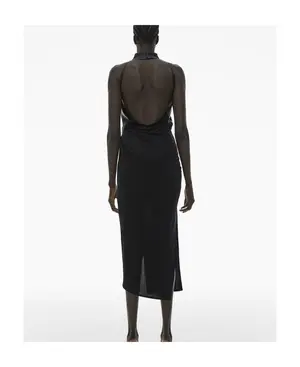 Helmut Lang Halter Neck Midi Dress