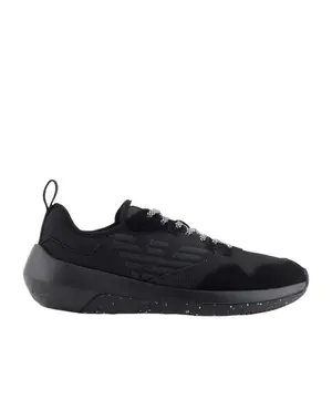 Emporio Armani Lace-up Sneakers - Black