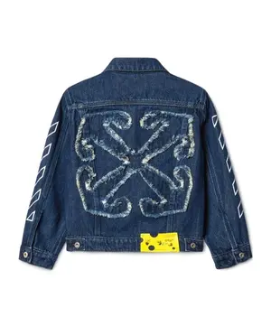 Off-White Bookish Patch Denim Jacket