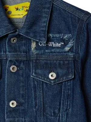 Off-White Bookish Patch Denim Jacket
