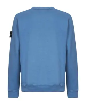 Stone Island Logo Patch Crewneck Sweatshirt