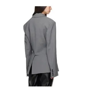 Nanushka Laane Double-breasted Tailored Blazer