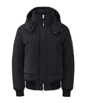 Mackage Dixon-bx 2-in-1 Nordic Tech Down Bomber With Blue Fox Fur