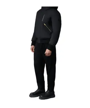 Mackage Dixon-bx 2-in-1 Nordic Tech Down Bomber With Blue Fox Fur