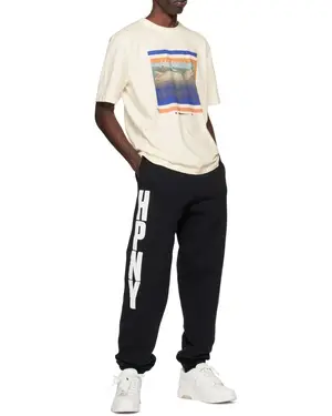 Heron Preston Logo-printed Elasticated Waistband Pants