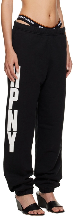Heron Preston Logo-printed Elasticated Waistband Pants