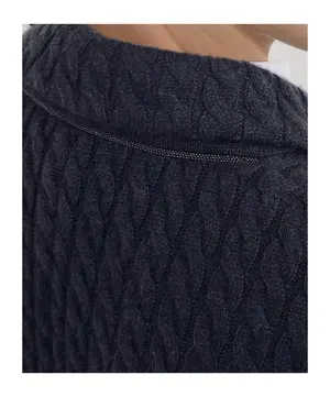 Brunello Cucinelli Double-breasted Knitted Blazer