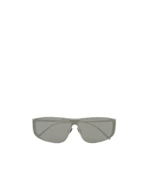 Saint Laurent Sl605 Luna Rectangular Frame Sunglasses - Gray
