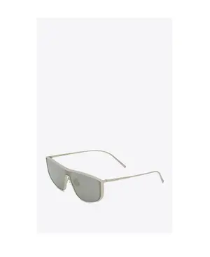 Saint Laurent Sl605 Luna Rectangular Frame Sunglasses