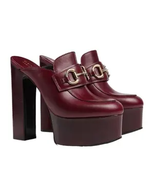 Gucci Platform Mule With Horsebit Detail